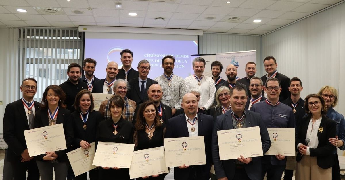 🌟 Retour en images - Remise de diplômes MOF Auvergne‑Rhône‑Alpes 🏆
